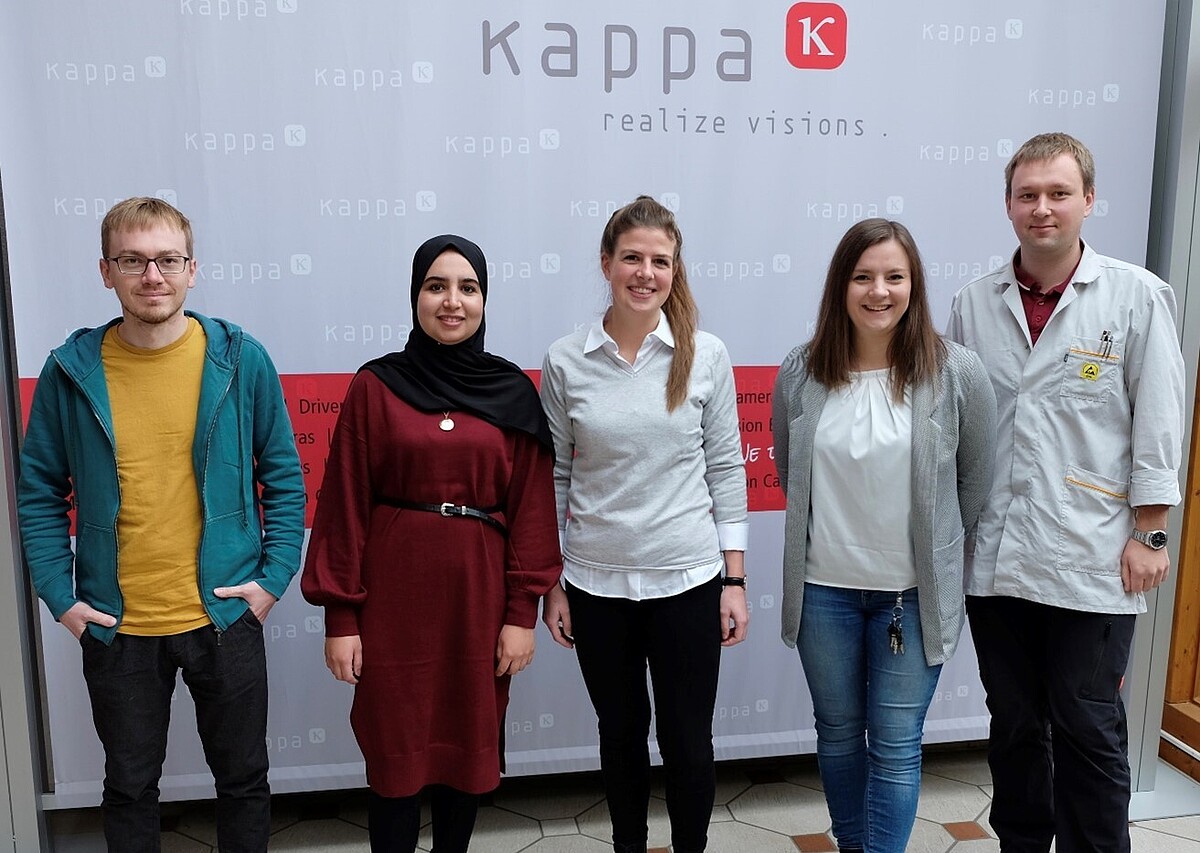 Our 2022 Germany scholarship/Deutschlandstipendium awardees visit Kappa